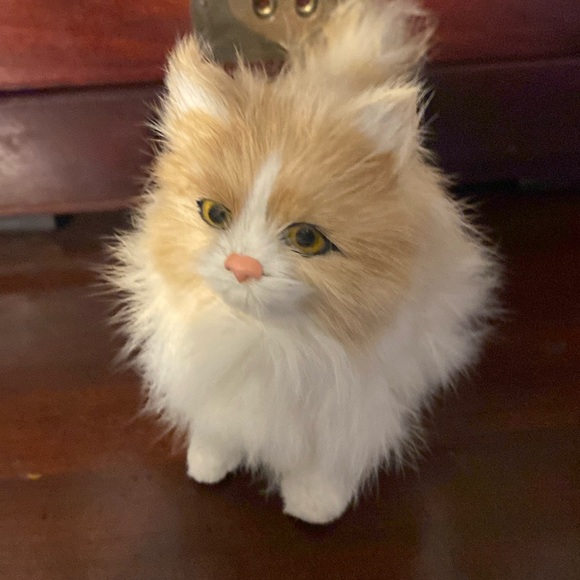 no brand | Toys | Vintage Rabbit Fur Mini Kitty Cat 9s | Poshmark